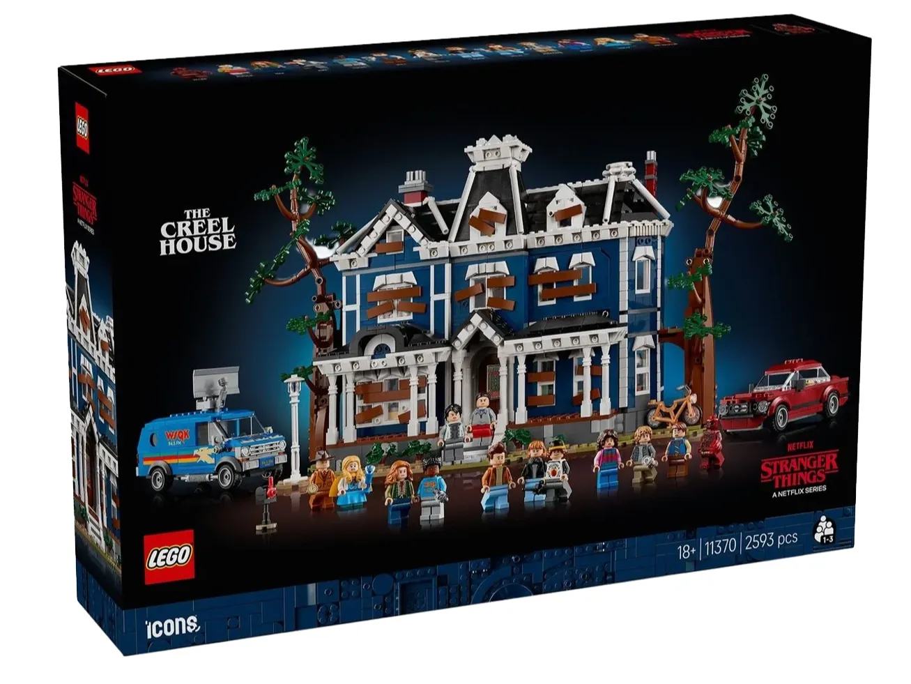 LEGO Icons 11370 Stranger Things: The Creel House – uniklý dům z Upside ...