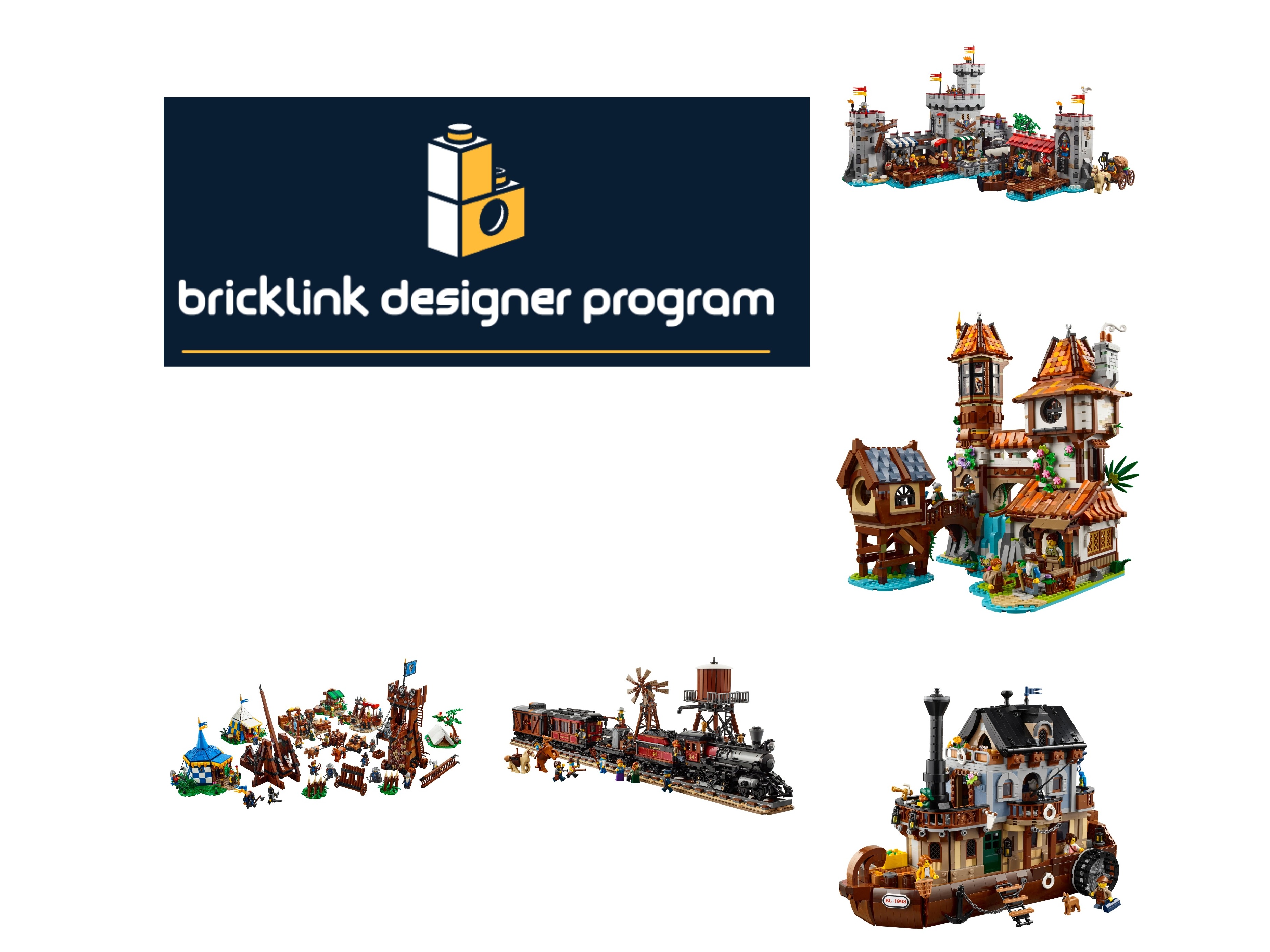 BrickLink Designer Program Series 4: Unikátní LEGO stavebnice s ...
