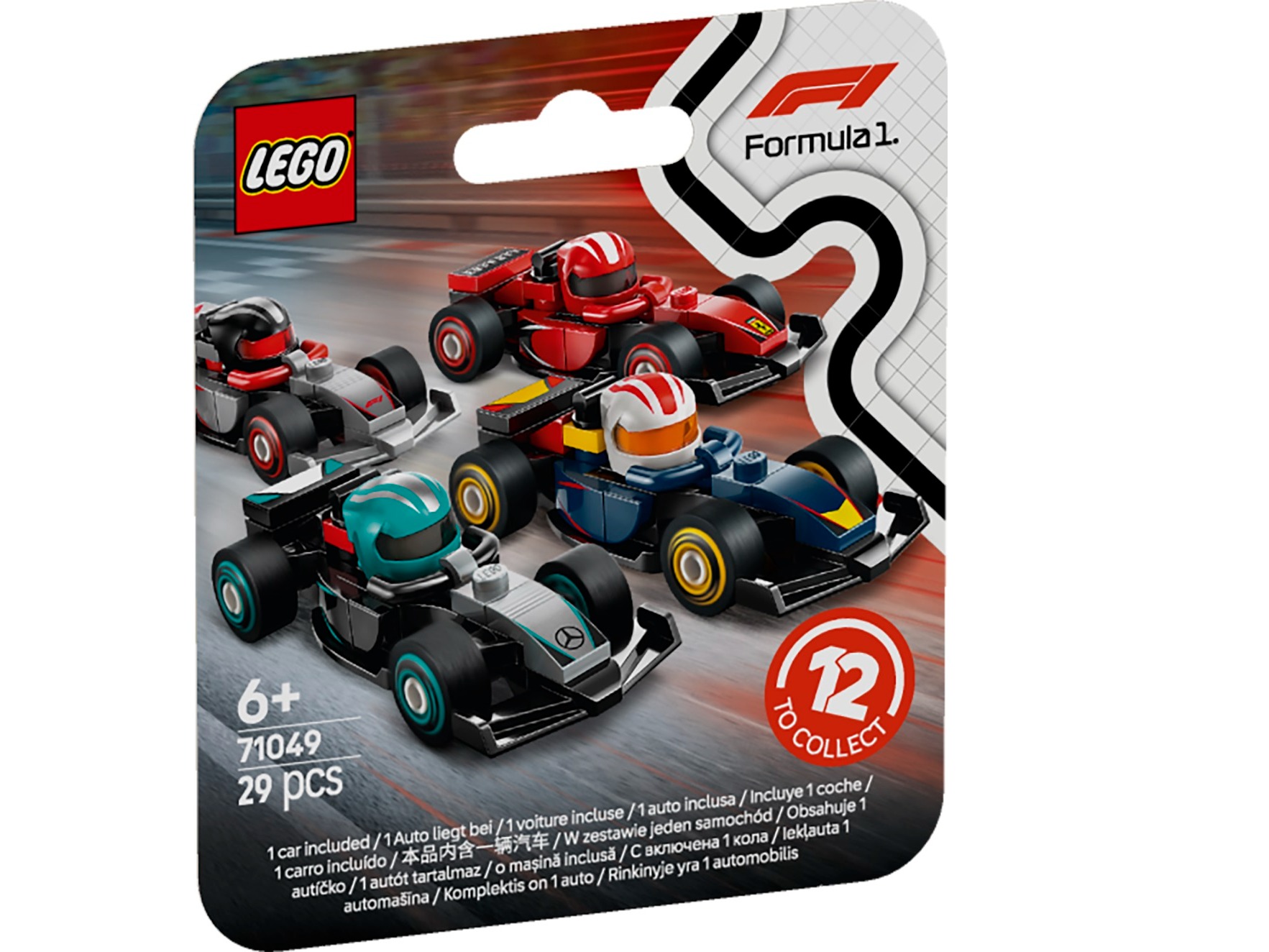LEGO 71049 Formule 1 série – Minifigurky s F1 vozy již v květnu 2025 ...