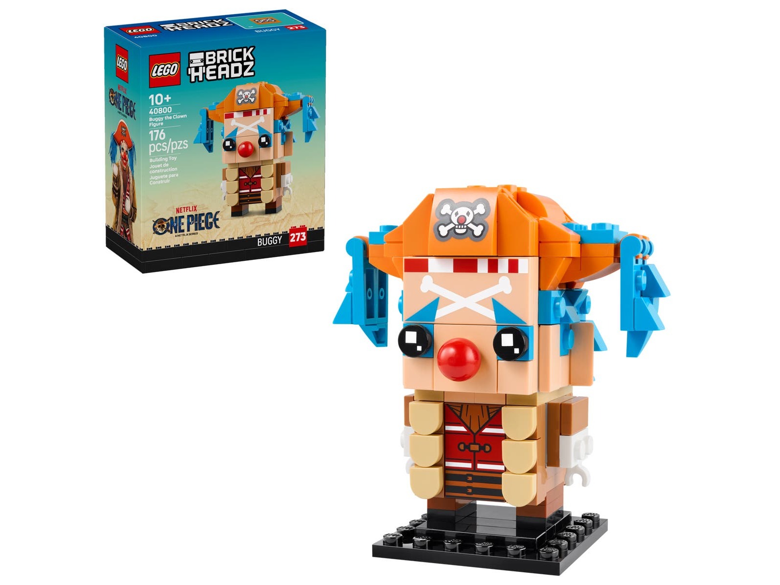 LEGO BrickHeadz 40800 Buggy the Clown – šílený klaun z ONE PIECE v LEGO ...