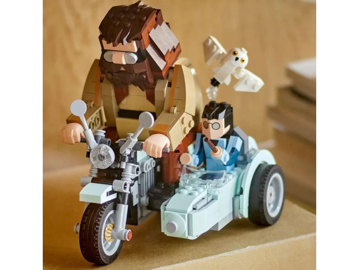 LEGO 76443 Harry Potter Hagrid & Harry’s Motorcycle Ride – lednová ...