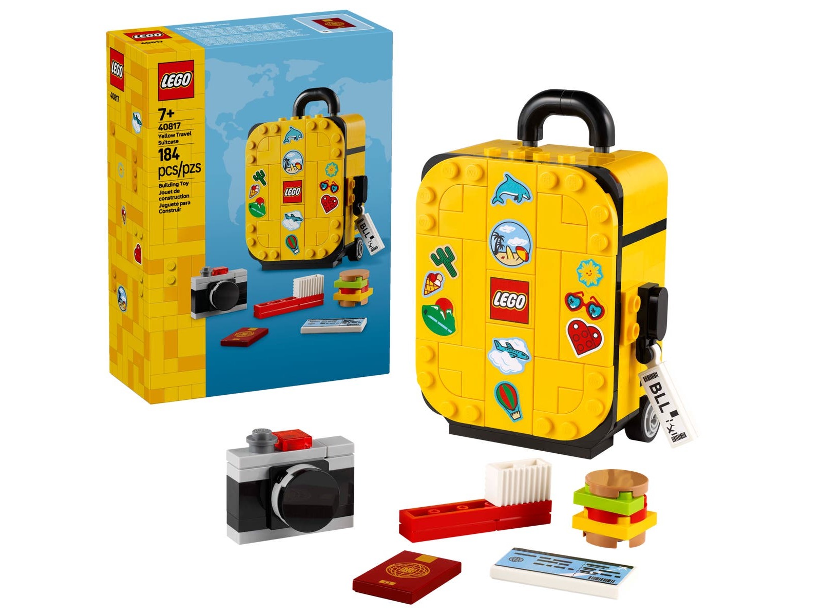 LEGO Creator 40817 Žlutý cestovní kufr | Bricksacek.cz