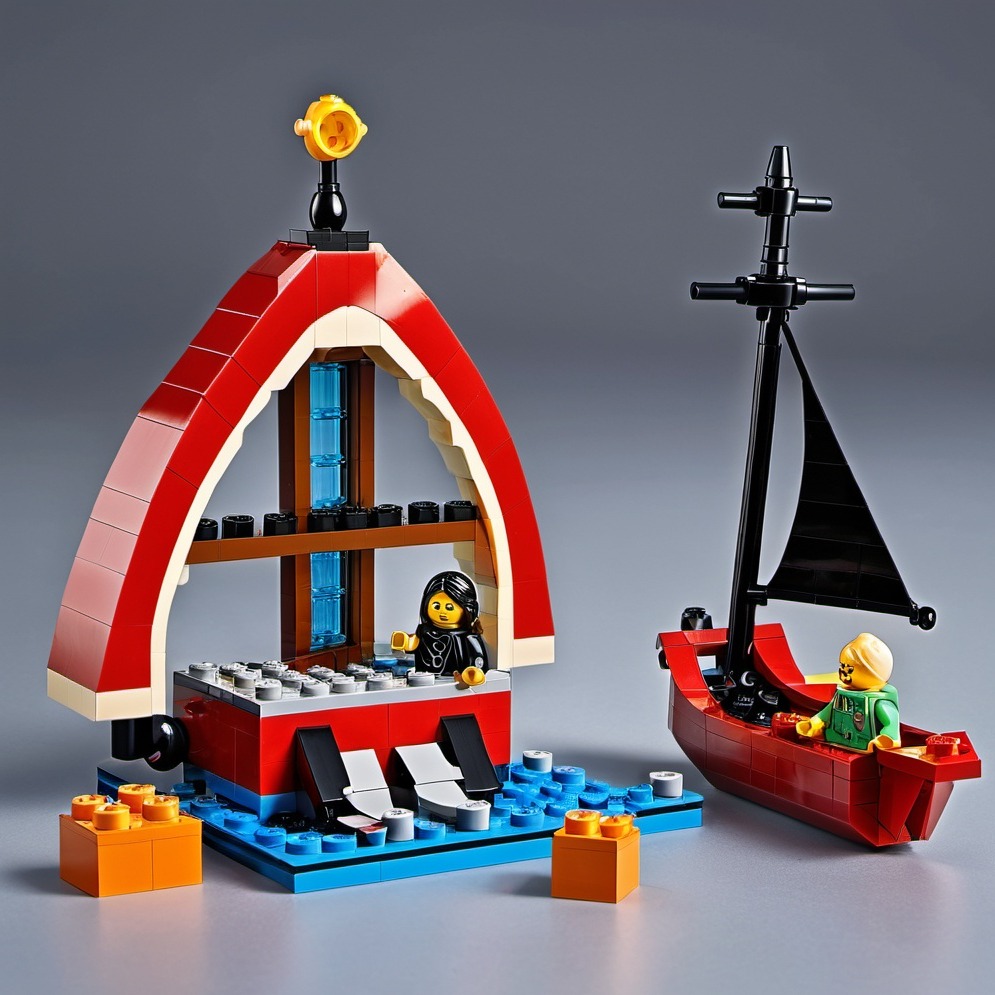 LEGO 40729 Loď Jamese Cairda – exkluzivní historický set k Black Friday ...